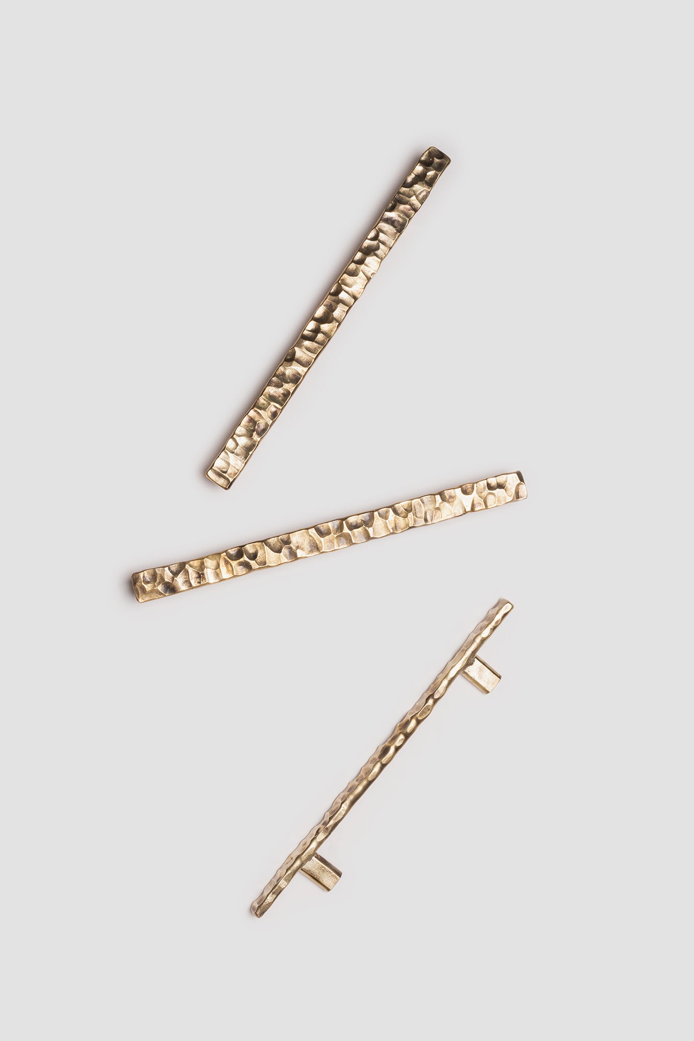Forged Textured Brass Cabinet Handle– Urban Toolshed